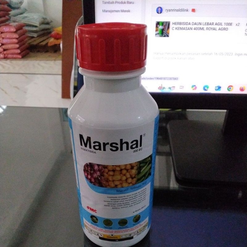 Jual INSEKTISIDA SISTEMIK MARSHAL 200EC ISI 500ML FMC | Shopee Indonesia