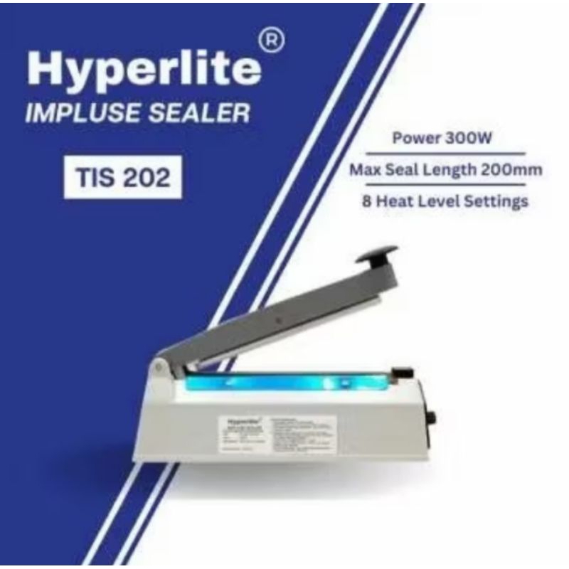 Jual Alat Mesin Press Plastik Impluse Sealer 200mm 20cm | Shopee Indonesia