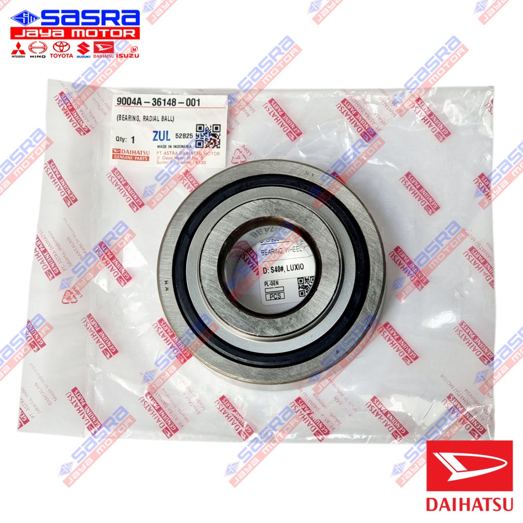 Jual Bearing RW/Roda Belakang ORI GRANMAX|LUXIO Daihatsu Genuine Parts DHS.9004A-36148-001 ...