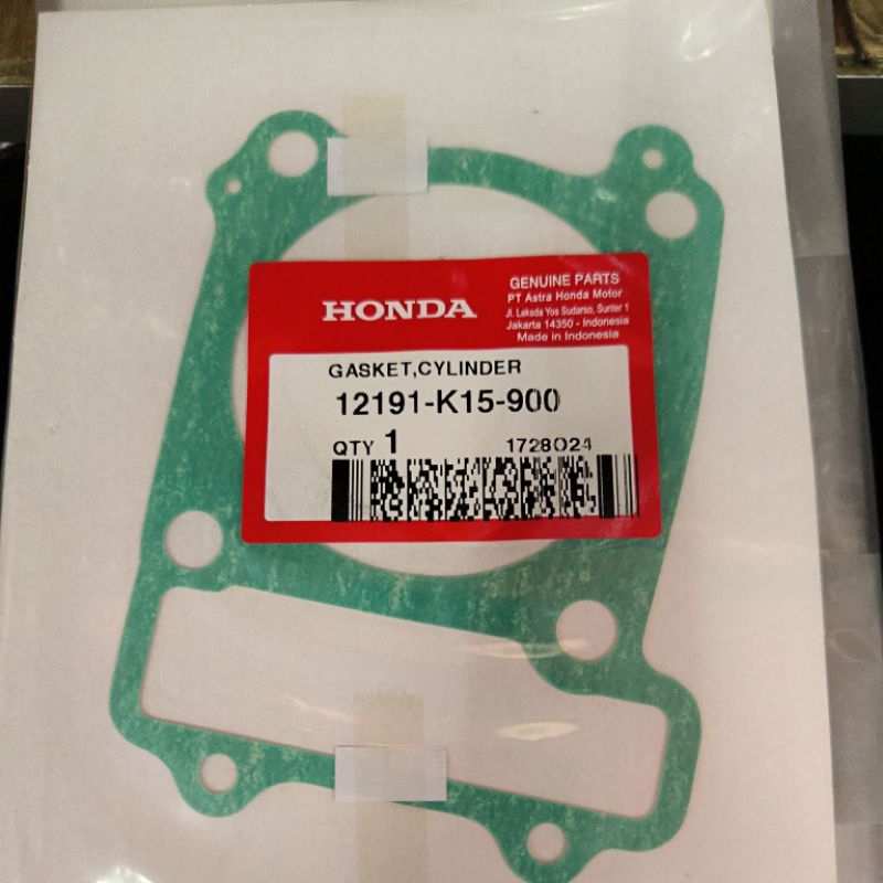 Jual PAK BLOK CB150R CBR150R LAMA/ GASKET (12191K15900) | Shopee Indonesia