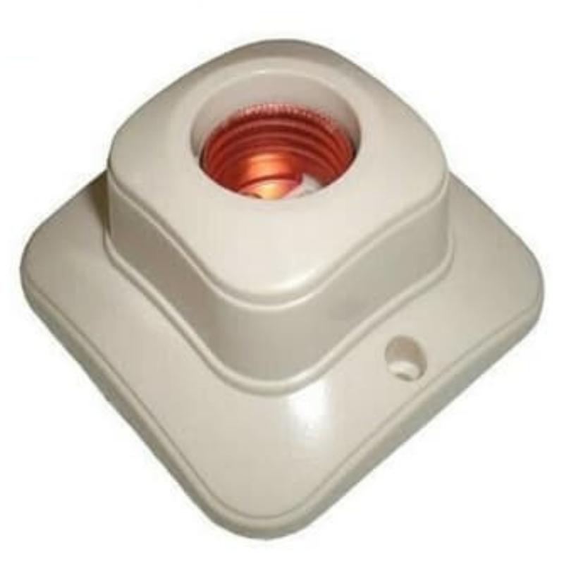 Jual Fitting Plafon Oval Bulat Fiting Duduk Lampu E27 Flapon Segi Kotak ...