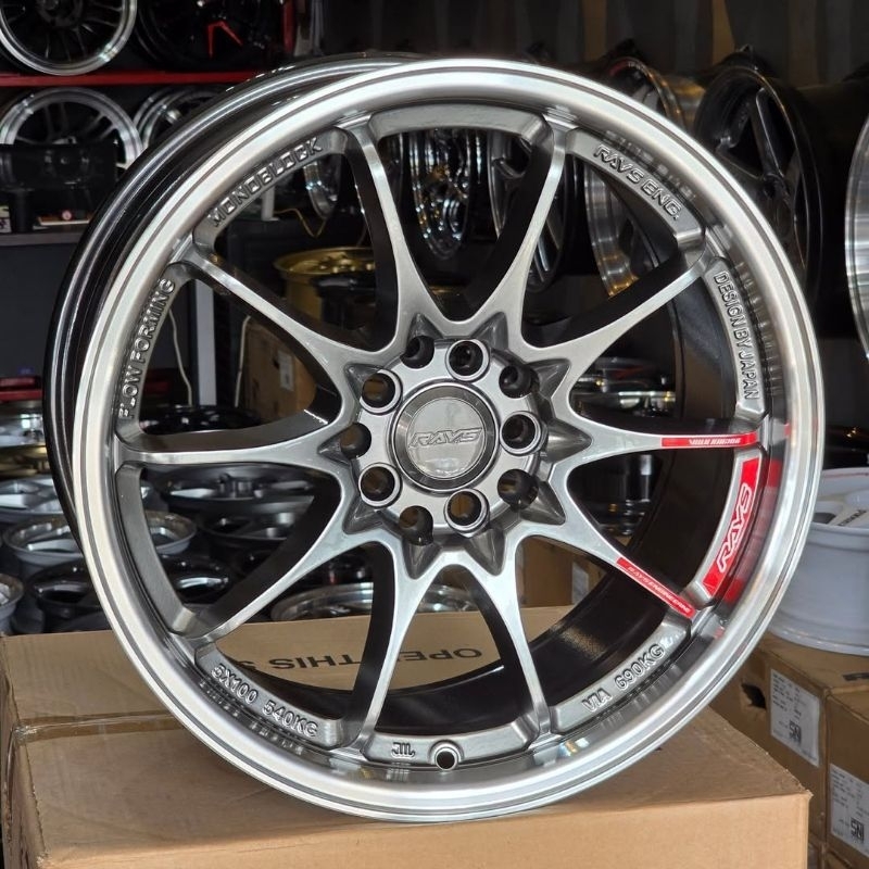 Jual velg mobil ring 17 VOLKRAYS CE28 velg racing r17 velg mobil racing All new Avanza Veloz ...