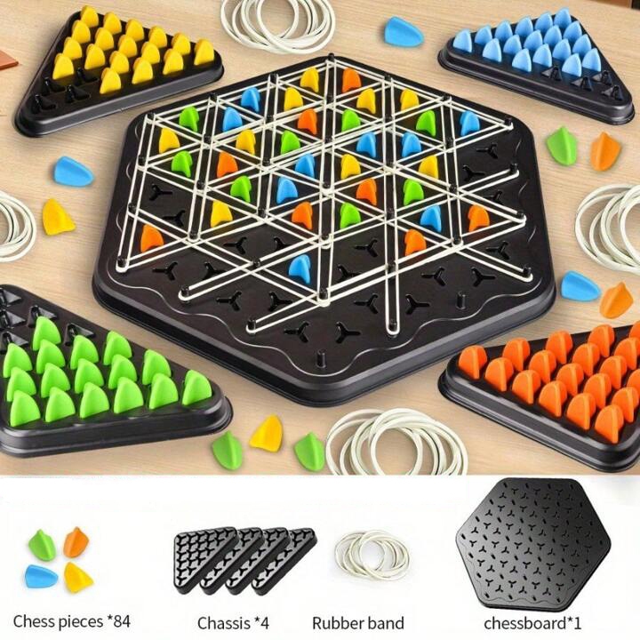 Jual RG SNI Mainan Anak Geometry CHAIN CHESS Triangle Multiplayer ...