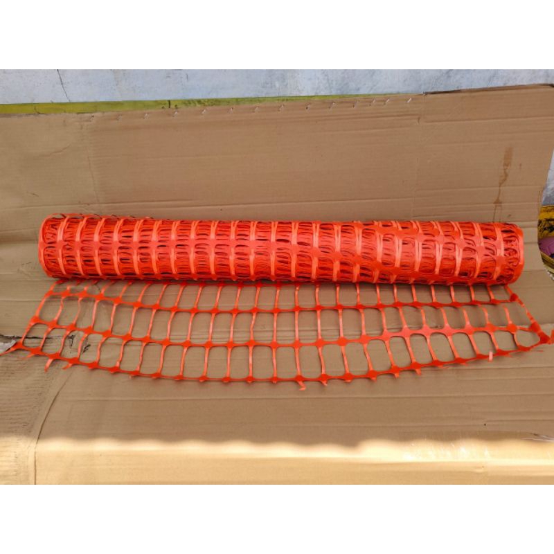 Jual Safety Net/jaring proyek, waring 1 roll 50 meter 65x 35 MM ...
