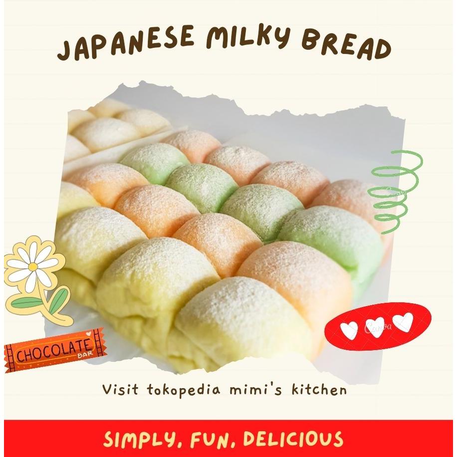 Jual Japanese Milk Bread Bun Roti Sobek Lembut Jepang Premium Rasa ...