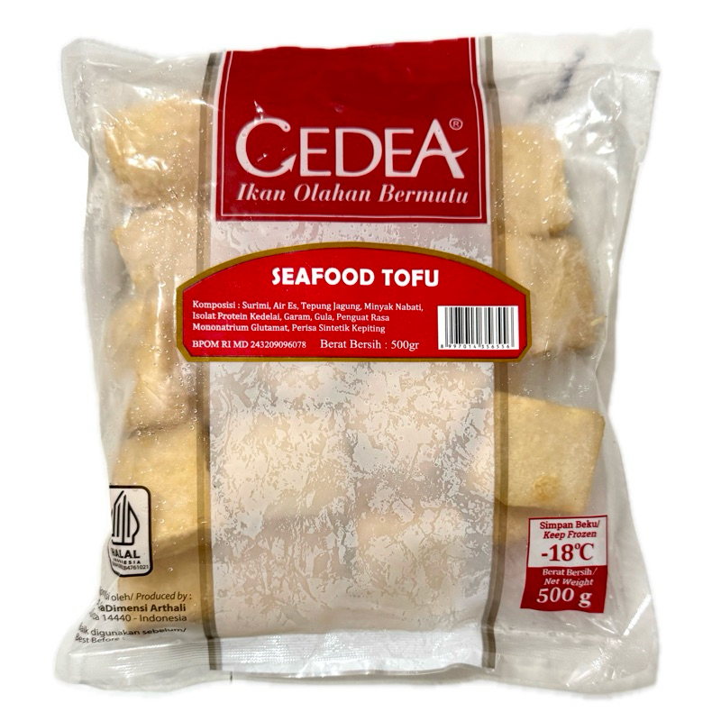 Jual CEDEA Seafood Tofu 500gr | Shopee Indonesia