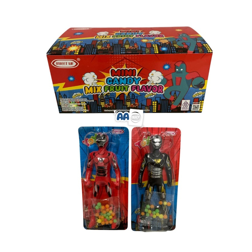 Jual SWEET PERMEN MINI ROBOT BOX ISI 30 | Shopee Indonesia