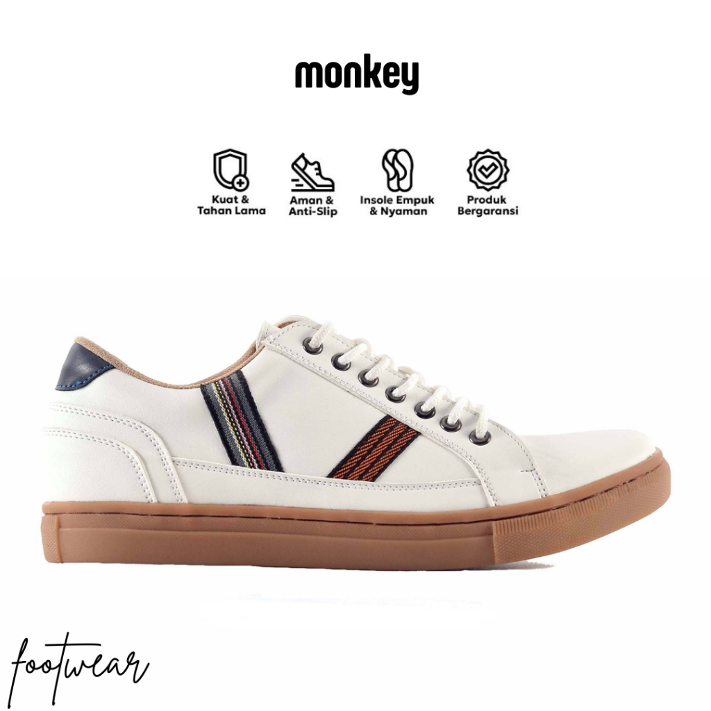 Jual MONKEY FOOTWEAR (METIS)- Sepatu Big Size - Sepatu snakers Pria ...
