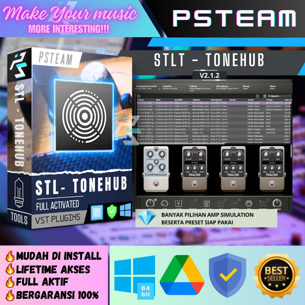 Jual STLT - TONEHUB 2.1.2 [ FULL VERSION | FULL ACTIVATED ] | Shopee ...