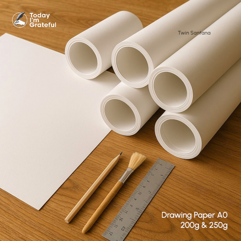 Jual Kertas Gambar A0 Drawing Paper 80x109cm 200g & 250g + Tubecore ...