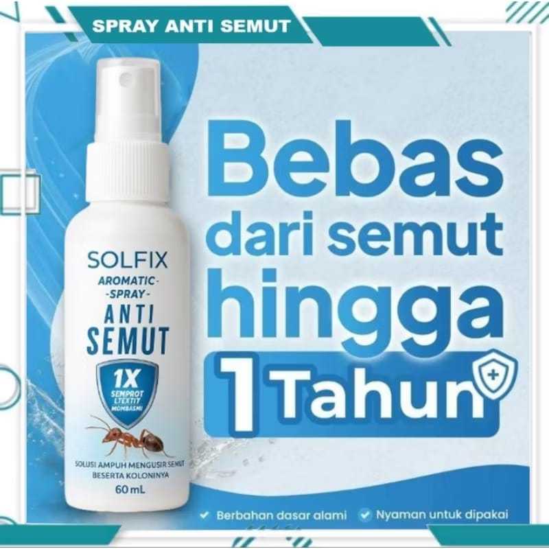 Jual SOLFIX Anti Semut Aromatic Spray Penghilang Semut Efektif Pengusir ...