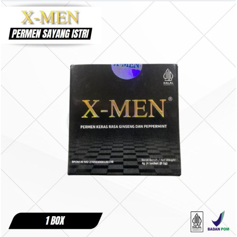 Jual PERMEN X MEN HERBAL GINSENG STAMINA HALAL BPOM | Shopee Indonesia