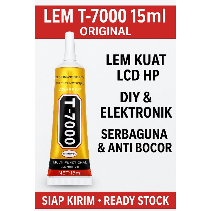 Jual Lem LCD HP T-7000 15ml Super Kuat – Lem Serbaguna untuk HP, DIY ...