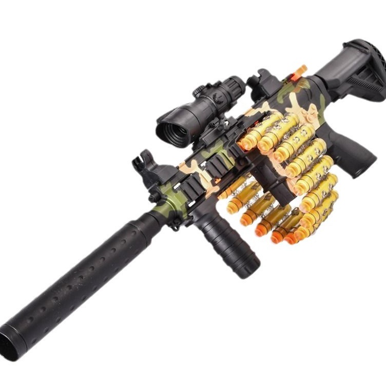 Jual KODE T48A Mainan Anak TOY GUN M416 ASSAULT RIFLE Tembakan Eva Soft ...