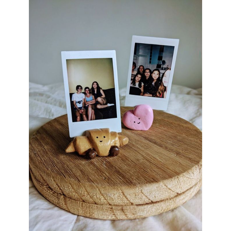 Jual Clay photo holder/polaroid/photo stand/clay art/handmade (OPEN ...