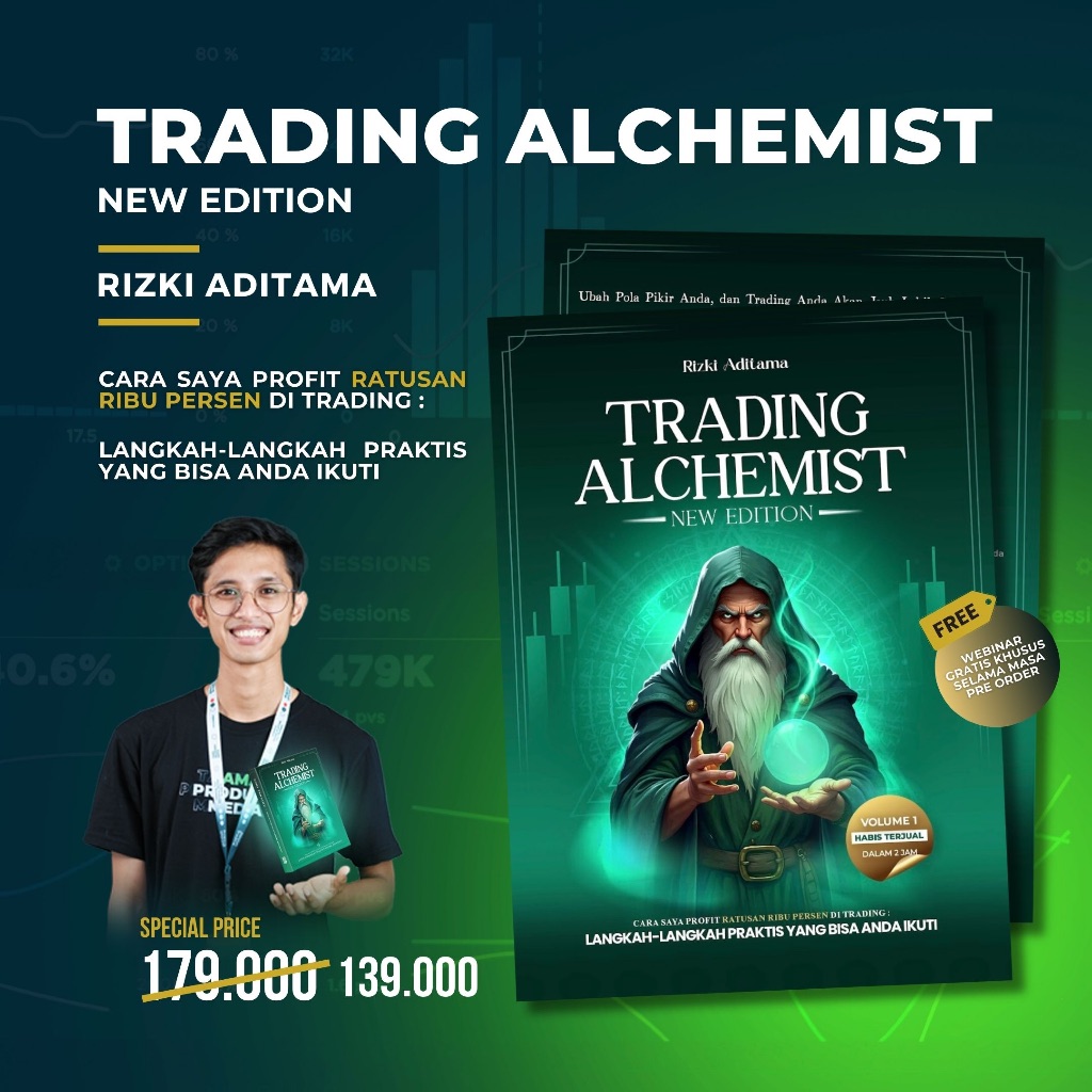 Jual Pre Order Buku Trading Alchemist New Edition - Rizki Aditama ...