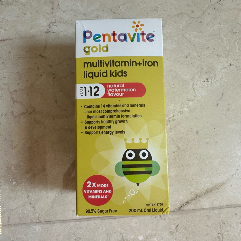 Jual pentavite multivitamin iron liquid for kids 200ml | Shopee Indonesia
