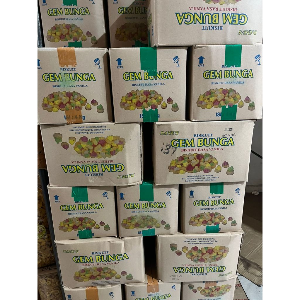 Jual GEM BUNGA DANES 500GR MANIS BEST SELLER | Shopee Indonesia