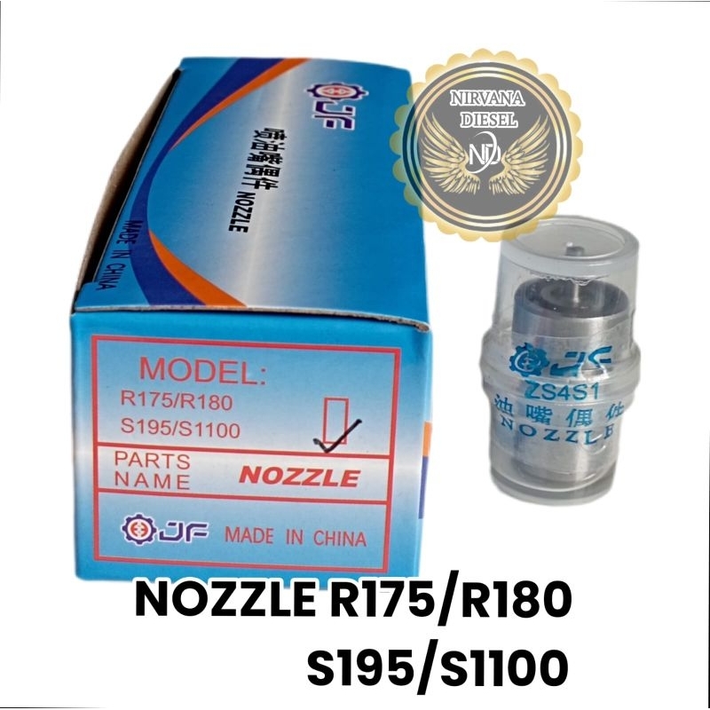 Jual R175/R180/R100/S195/S1100 Nozzle Body Nosel Nosle 3 Lubang merk JF ...