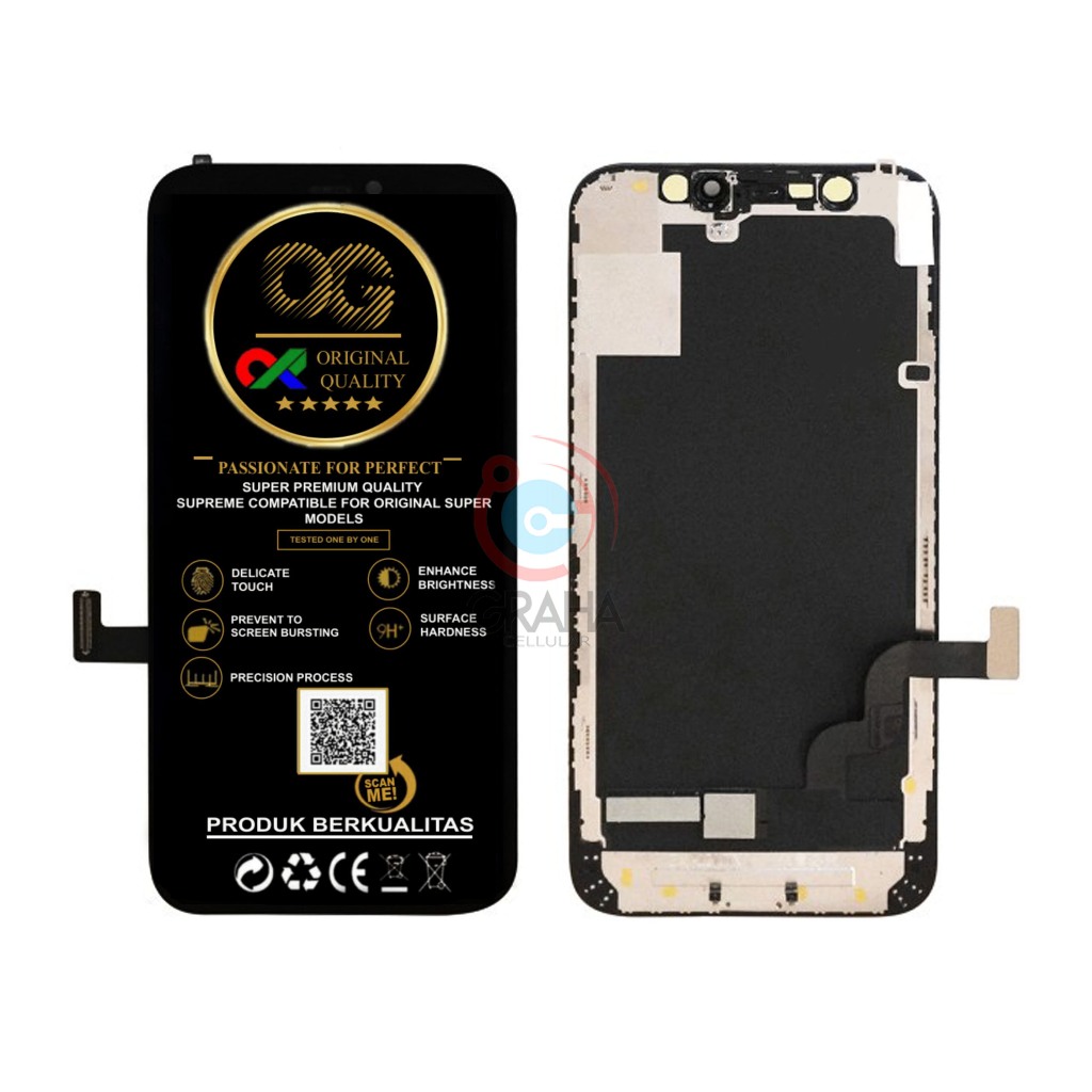 Jual LCD IP 12 MINI OG SUPER FULLSET TOUCHSCREEN | Shopee Indonesia