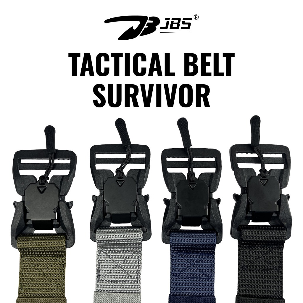 Jual Sabuk/Ikat Pinggang Survivor Canvas Pria Sabuk Kerja Kantor/Ikat ...