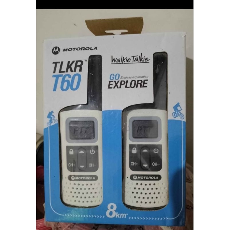 Jual walky talky Motorola TLKR T60 | Shopee Indonesia