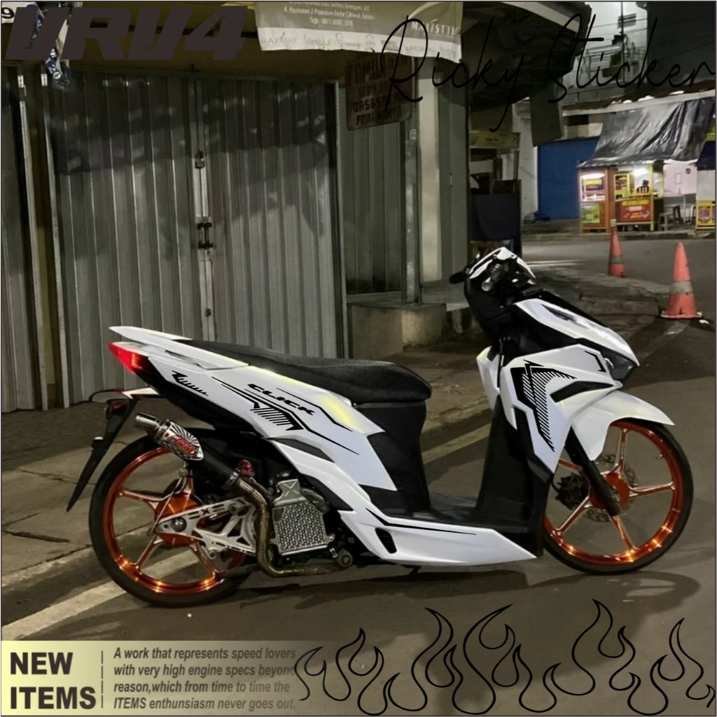 Jual VRV4 STRIPING VARIO CUTTING STICKER VARIO GEN2 2022 VARIO GEN2 ...