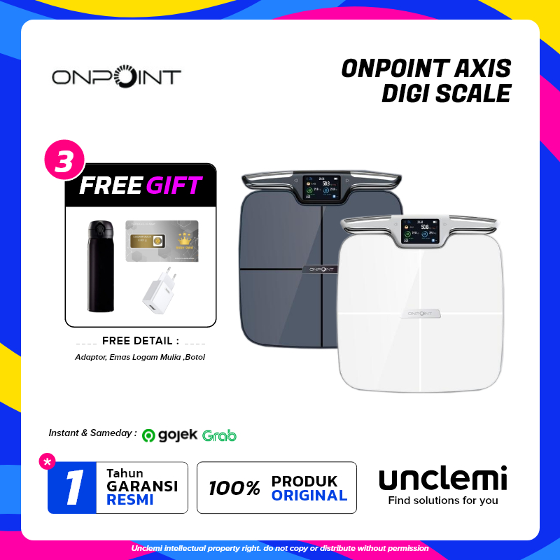 Jual ONPOINT AXIS Digi Scale 47 measurements & summary report | Shopee ...