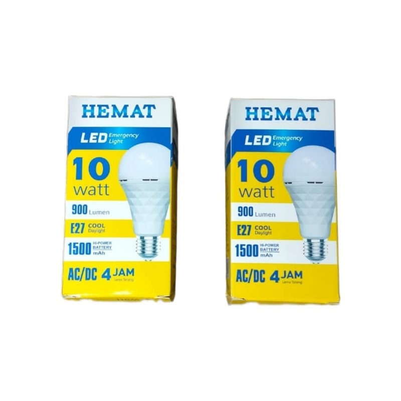 Jual Lampu Emergency LED HEMAT 10W – Bisa Nyala Saat Listrik Padam ...