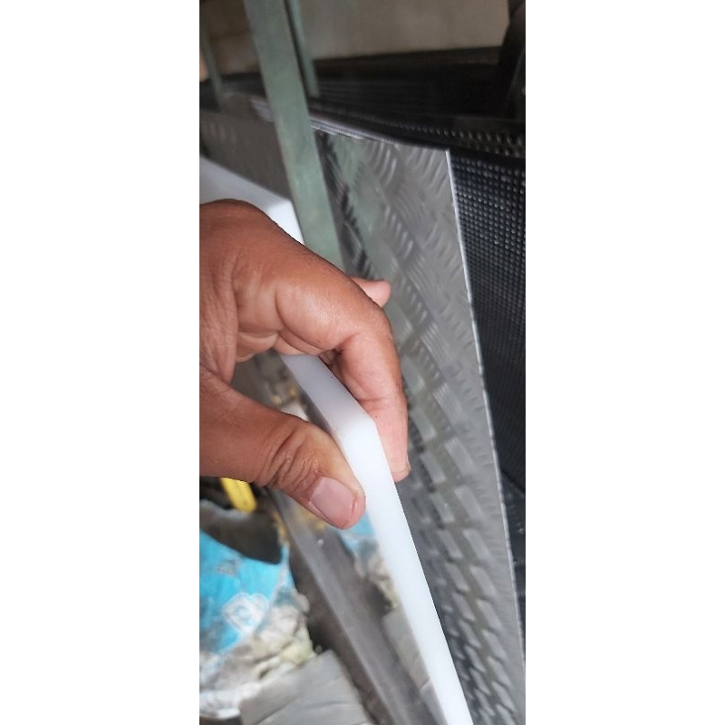 Jual Plat PE Sheet Tebal 10mm Ukuran 10cm x 50cm HDPE | Shopee Indonesia