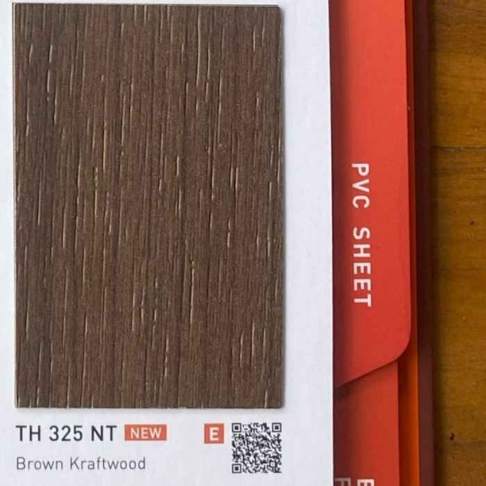 Jual Woodgrain HPL taco TH 325 NT - Brown Kraftwood | Shopee Indonesia