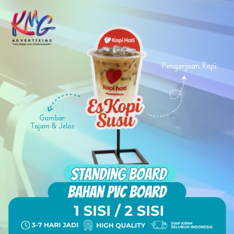 Jual Standing Board / Media Promosi Usaha – Standing Board Display ...