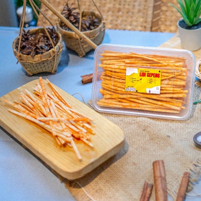 Jual MIE LIDI BOX 500ML – Snack Viral Crunchy Renyah Lezat HALAL ...