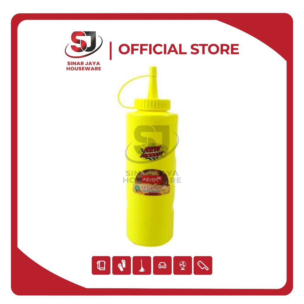 Jual Botol Kecap/Botol Saos 525ML Legend Asvita | Shopee Indonesia