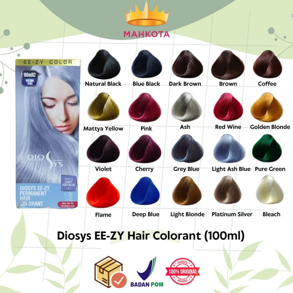 Jual **Mahkotacosmetik** Diosys Semir Rambut (100ml) | Shopee Indonesia