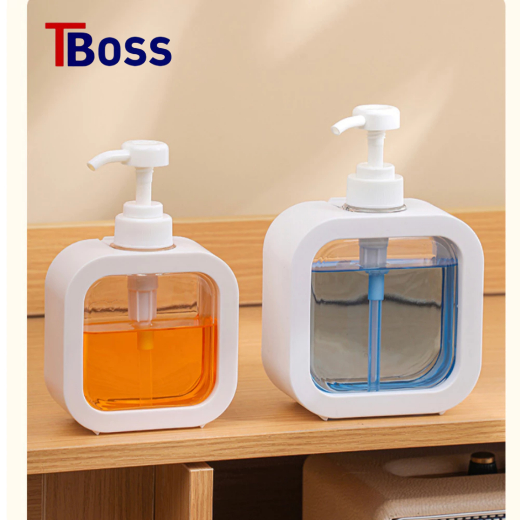 Jual TBOSS Dispenser Botol Sabun Mandi Pump 300ml 500ml Botol Refil ...