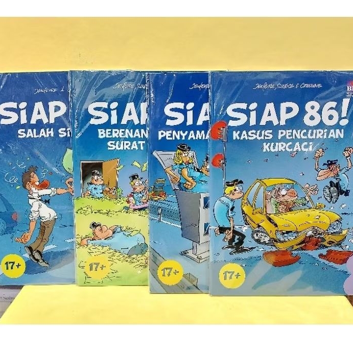 Jual Buku ORIGINAL 1 PAKET KOMIK SIAP 86! | Shopee Indonesia
