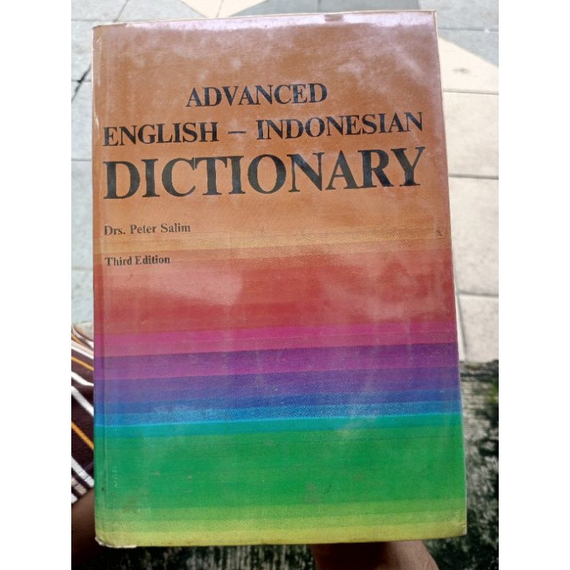 Jual buku original / buku Advanced english Indonesia dictionary ( third ...