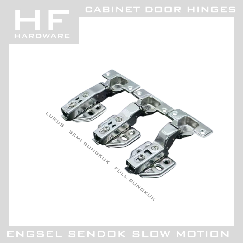 Jual HF SANITARY gratis sekrup Engsel Sendok Hidrolis / Hidrolik / Slow Motion SM / AP Per ...