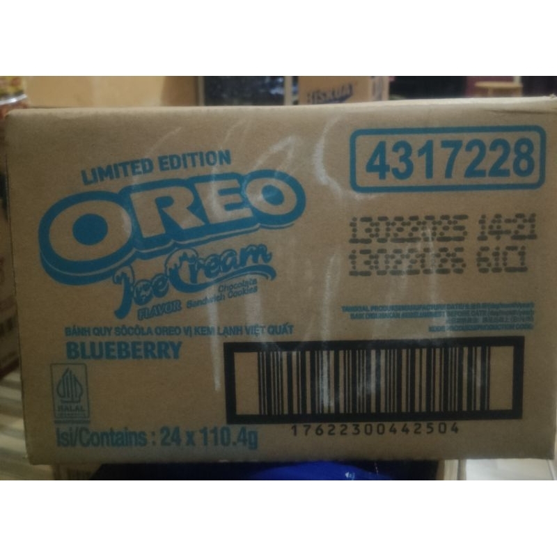 Jual Oreo Roll Ice Cream 1 Dus ( isi 24 Pcs x 110 gr ) | Shopee Indonesia