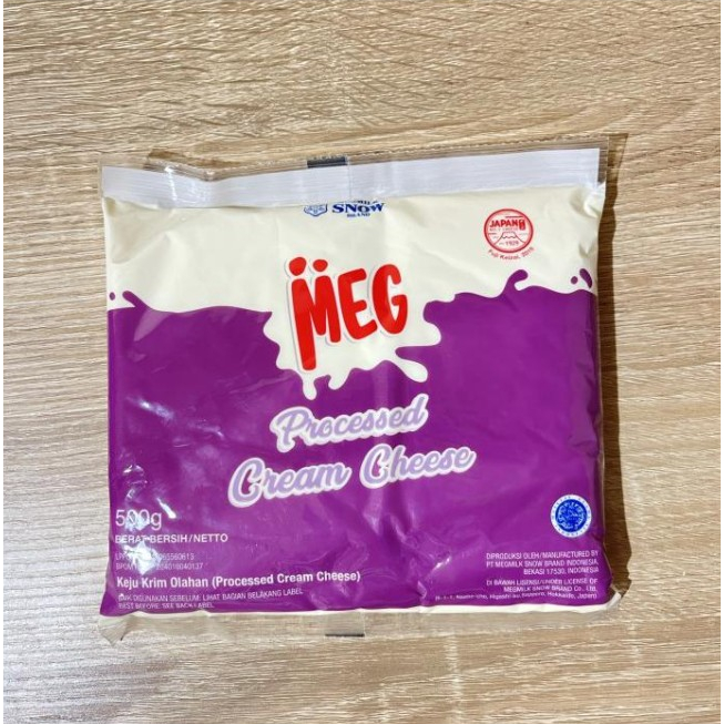 Jual Meg Processed Cream Cheese 500gram | Shopee Indonesia