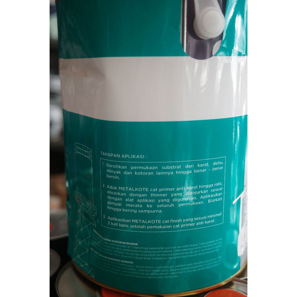 Jual PROPAN METALKOTE ALKYD PRIMER ANTI CORROSION COATING AP-291 ZINC ...