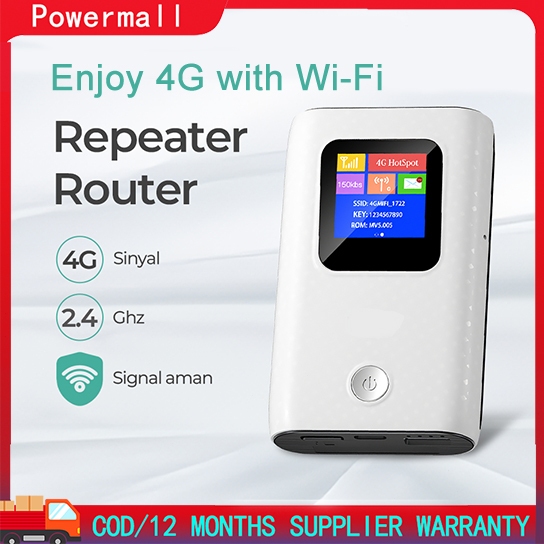 Jual Modem Wifi 4G LTE Dengan Bank Daya 6000mAh Wifi Portabel ...