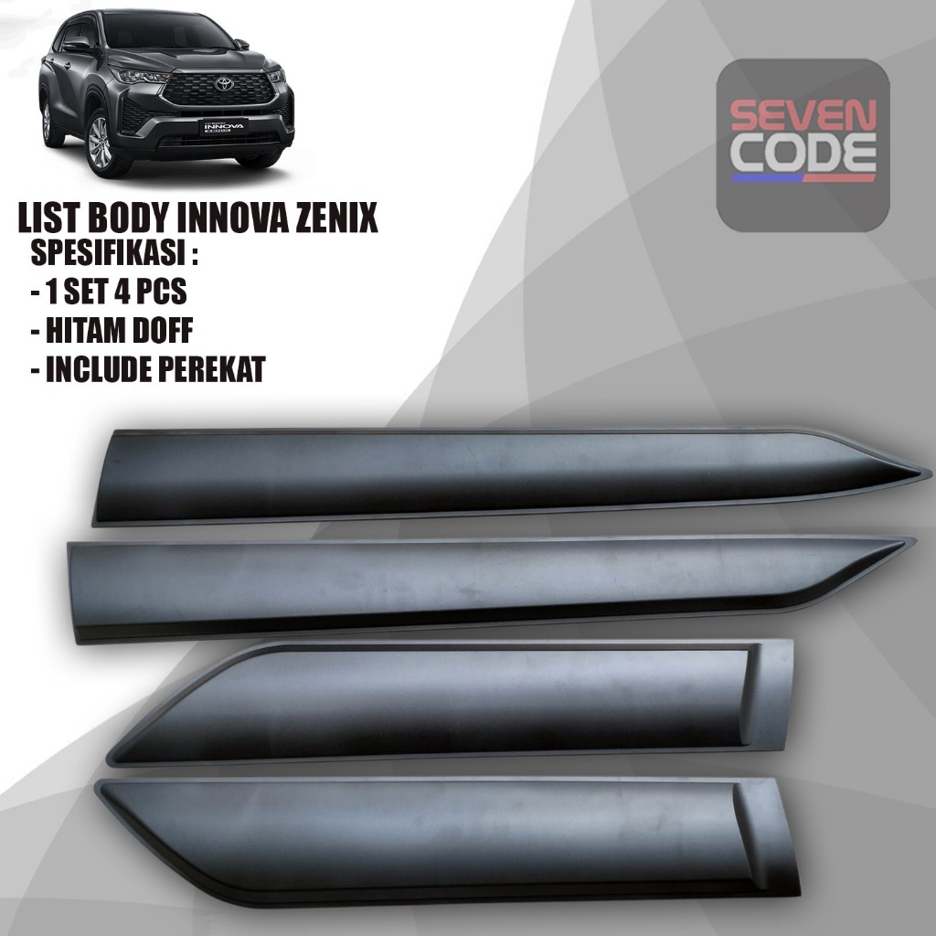 Jual LIST BODY INNOVA ZENIX MODEL ORIGINAL SIDE BODY MOLDING INNOVA ...