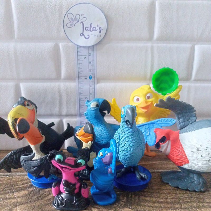 Jual [Bukan Baru] Mainan Figure Karakter RIO (BIRDS) Animated Movie ...