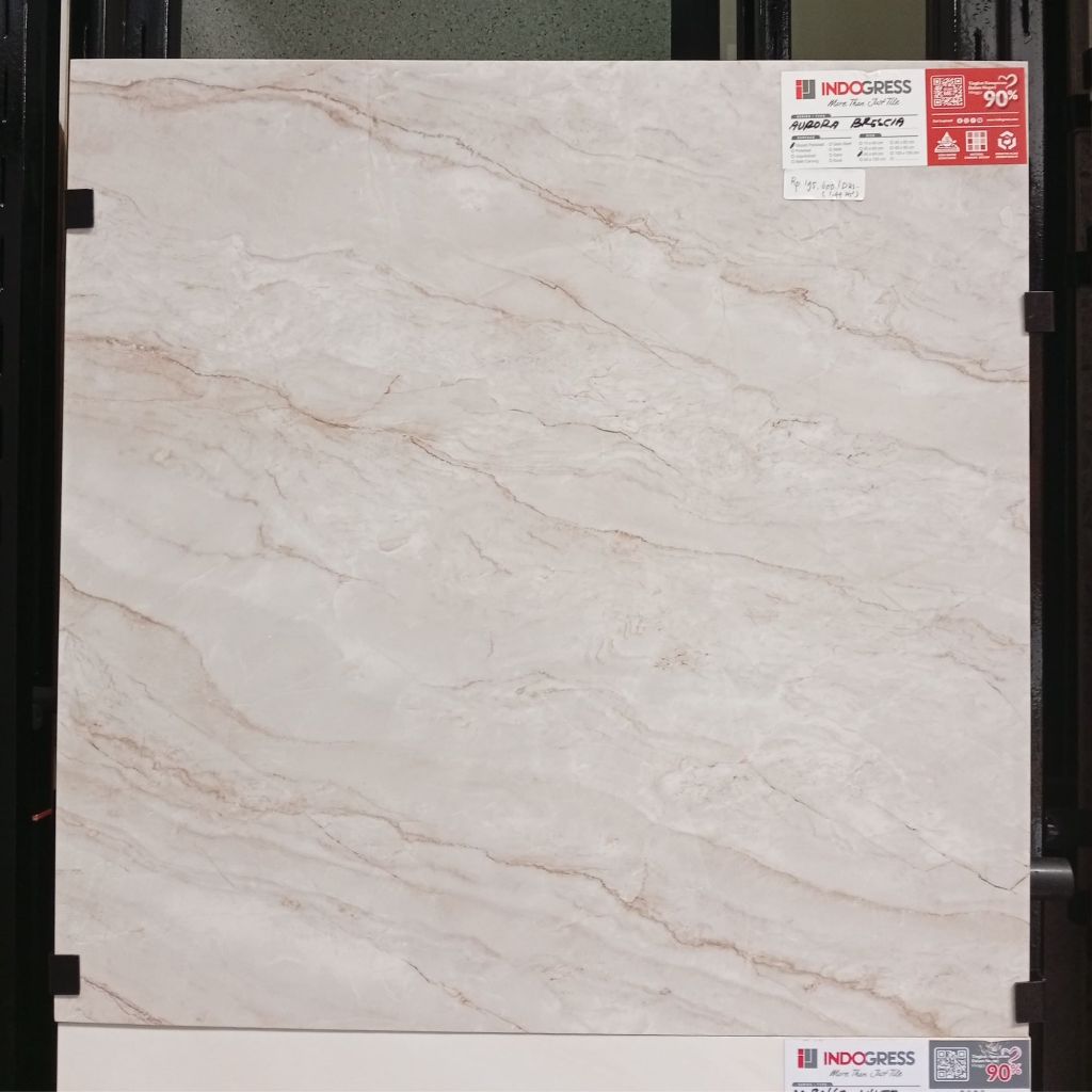Jual Granit 60X60 Cream Glossy / Granite Tile Indogress Lantai Dinding | Shopee Indonesia