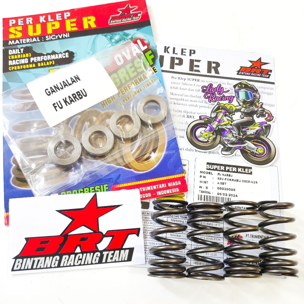 Jual PER KLEP PROGRESIF BRT SATRIA FU 150 KARBU KARBURATOR +SPRING MAT+RETAINER | Shopee Indonesia