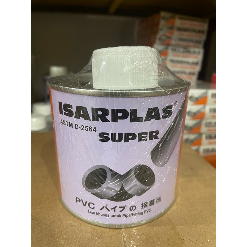 Jual Lem Pipa PVC Isarplas Kaleng 400gram | Shopee Indonesia