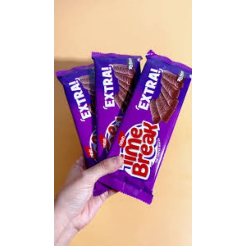 Jual NABATI TIME BREAK EXTRA TIME BREAK BESAR 10PCS X 48GR | Shopee ...