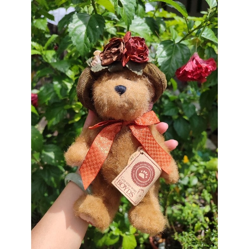 Jual vintage klasik tedy bear Sage Leafowitz Boyds Bear | Shopee Indonesia
